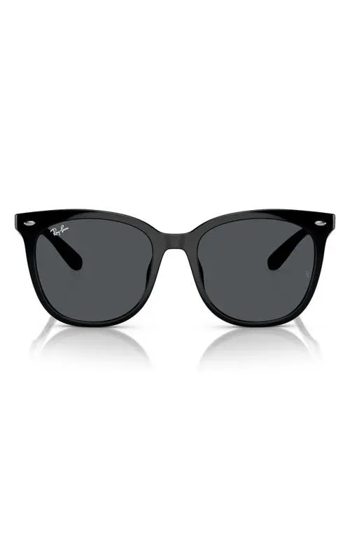 Ray-ban 55mm Square Sunglasses - Black/dark Grey