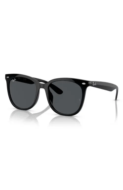 Ray-ban 55mm Square Sunglasses - Black/dark Grey
