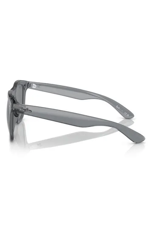 Ray-ban Square Sunglasses - Transparent Grey/dark Grey