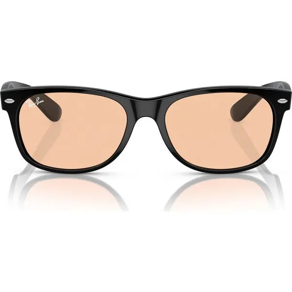Ray-ban 55mm Square Sunglasses - Black /pink