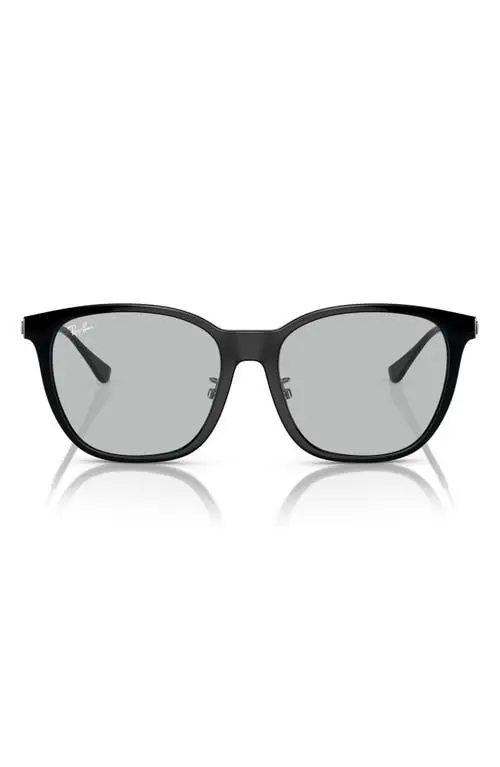 Ray-ban Square Sunglasses - Black/light Grey