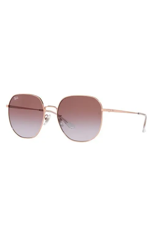 Ray-ban 60mm Gradient Round Sunglasses