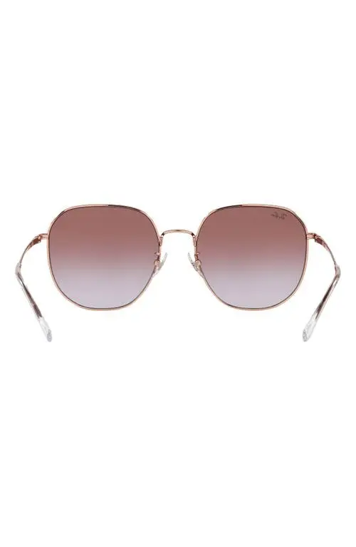 Ray-ban 60mm Gradient Round Sunglasses