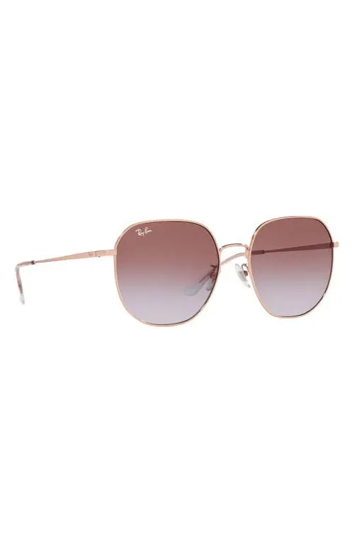 Ray-ban 60mm Gradient Round Sunglasses