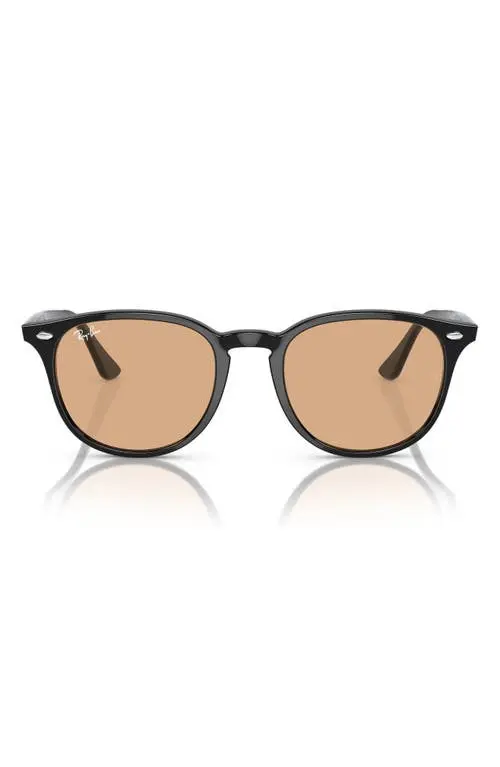 Ray-ban 53mm Phantos Sunglasses - Black/brown