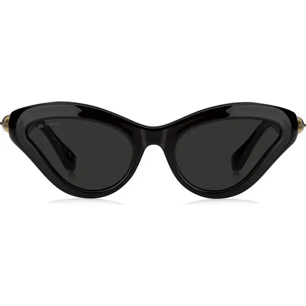 Etro 55mm Cat-eye Sunglasses - Black