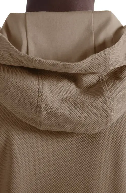 Bugatchi Textured Piqué Knit Hoodie