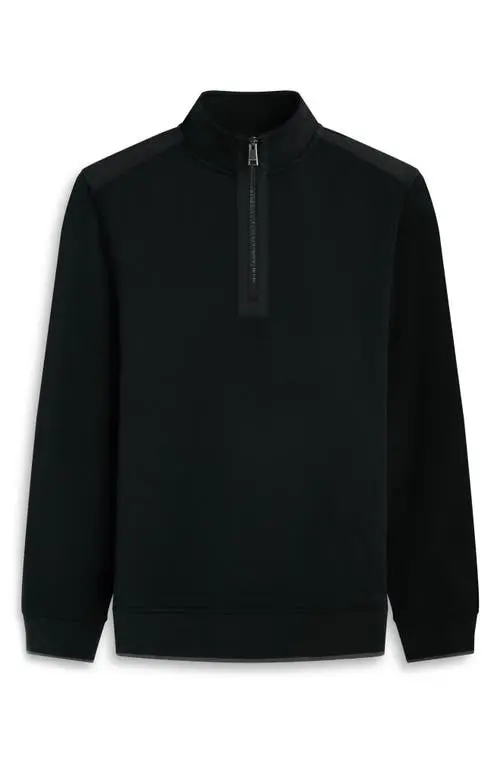 Bugatchi Soft Touch Quarter Zip Pullover