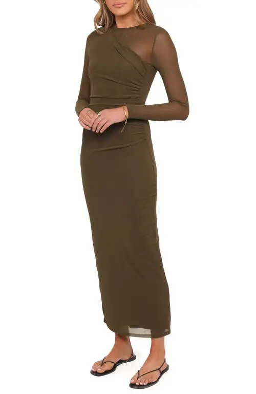 PETAL & PUP Tormund Long Sleeve Sheath Dress