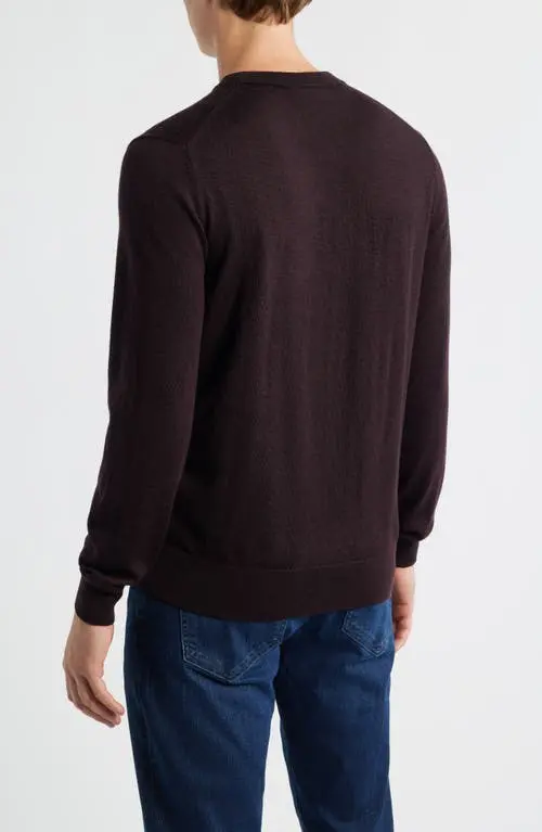 Rodd & Gunn York Bay Merino Wool Sweater - Black Fig