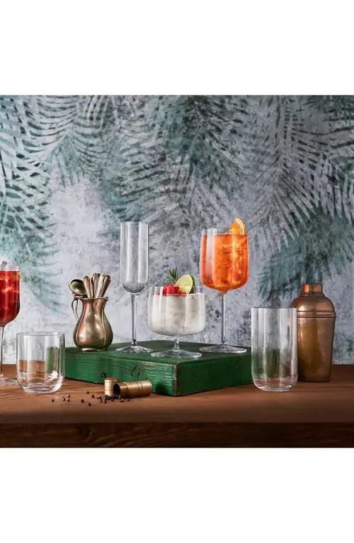 LUIGI BORMIOLI Jazz 7 Oz. Champagne/prosecco Flutes