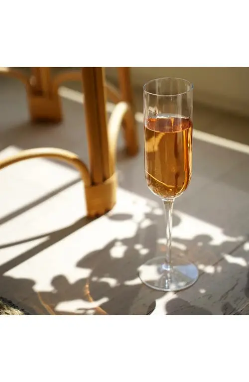 LUIGI BORMIOLI Jazz 7 Oz. Champagne/prosecco Flutes