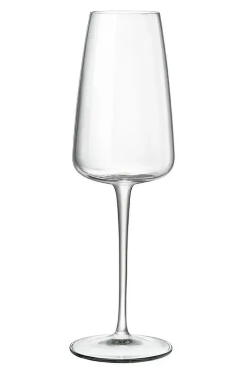 LUIGI BORMIOLI Talismano Set Of 4 Prosecco Flutes - Clear