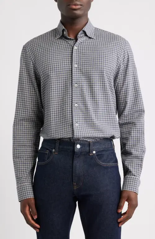 Johnnie-o Brooks Check Cotton Button-down Shirt