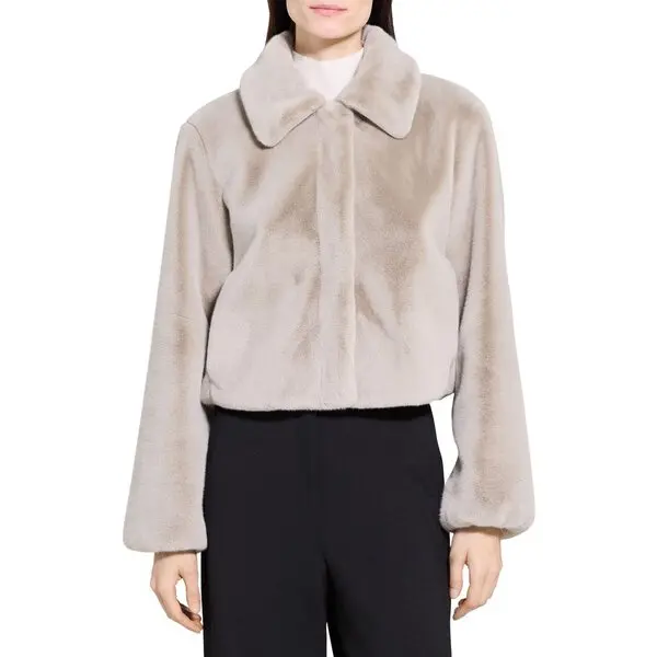 Theory Faux Fur Coat