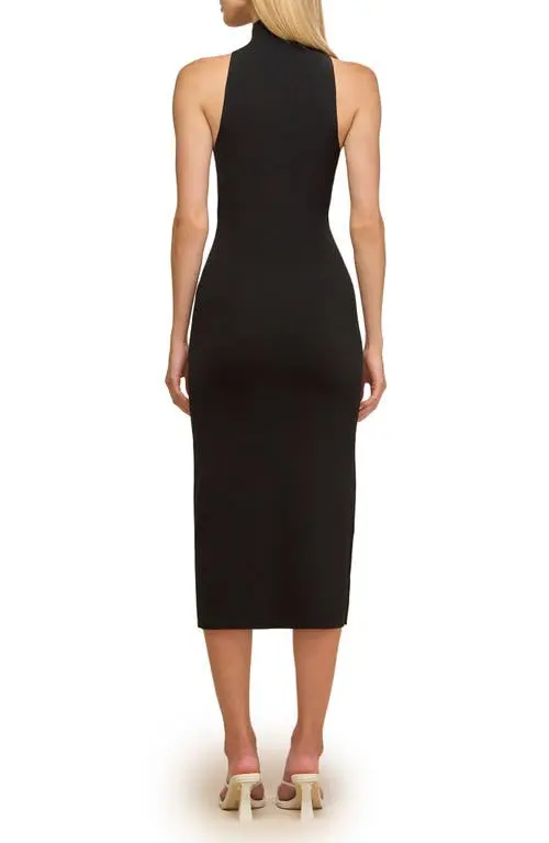 Cult Gaia Collin Sleeveless Mock Neck Knit Midi Dress