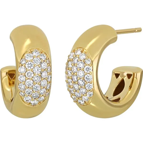 Bony Levy Kiera Chunky Hoop Earrings - 18k Yellow Gold