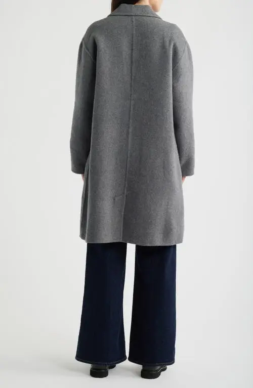 Eileen Fisher Long Wool Coat