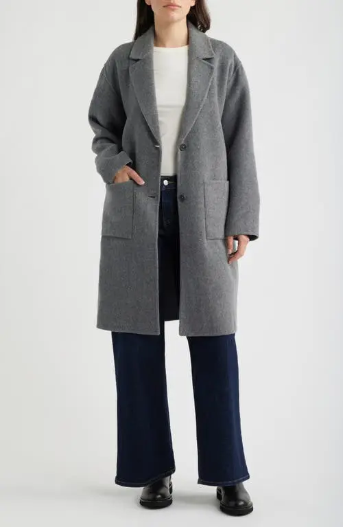 Eileen Fisher Long Wool Coat