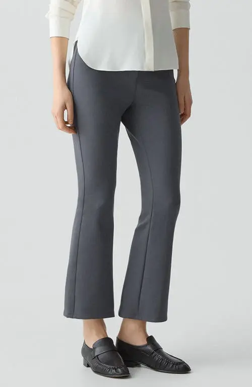 Theory Crop Kick Flare Trousers