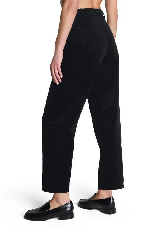 Spanx Corduroy Barrel Pants - Classic Black