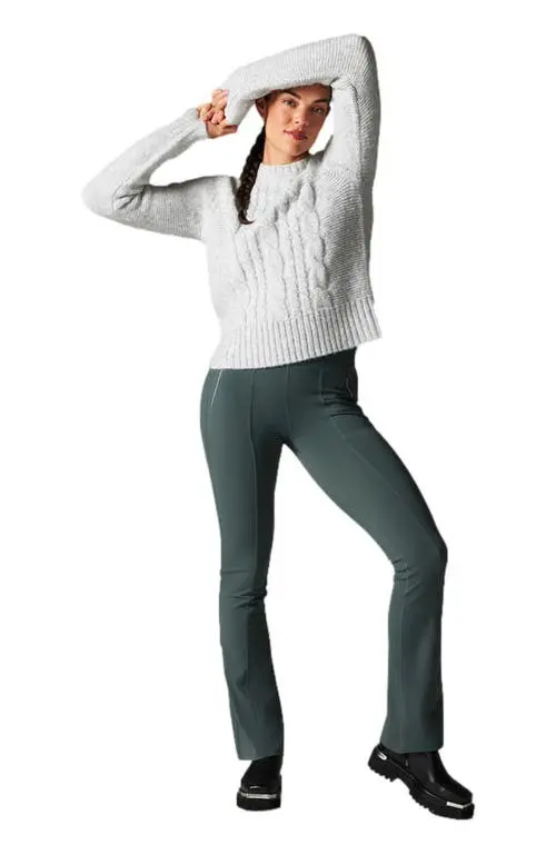 TAVI Classic Cable Knit Sweater - Fog