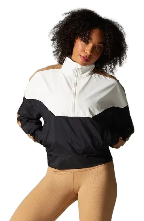 TAVI Elevation Colorblock Half Zip Windbreaker