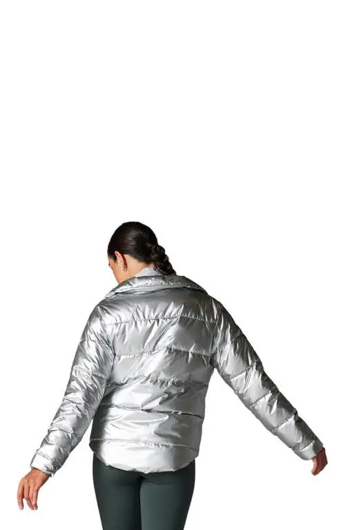 TAVI Winterly Thermoplume Puffer Jacket - Silver