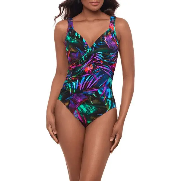 Miraclesuit Palma Paradiso Revele Underwire One-piece Swimsuit - Multi