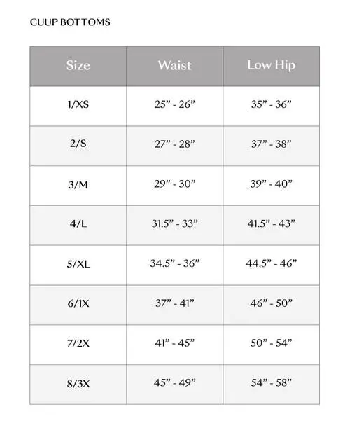 CUUP The Highwaist - Salt
