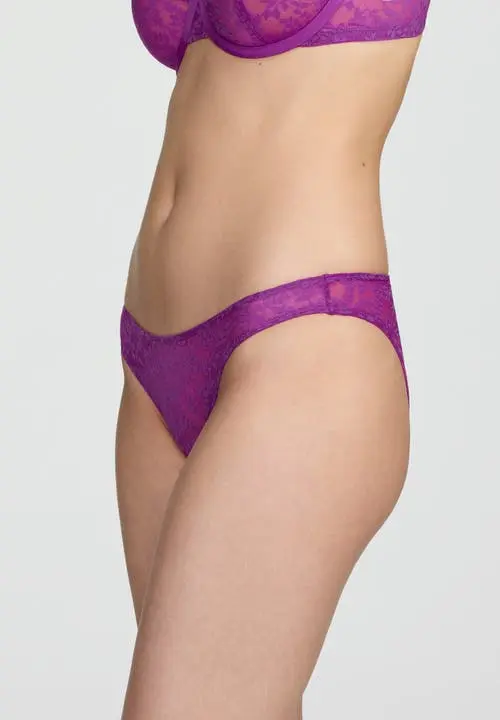 CUUP Botanical Lace Bikini Bottoms - Lush