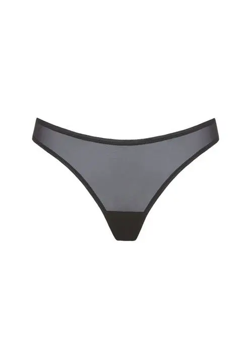 CUUP Mesh Bikini Bottom - Black