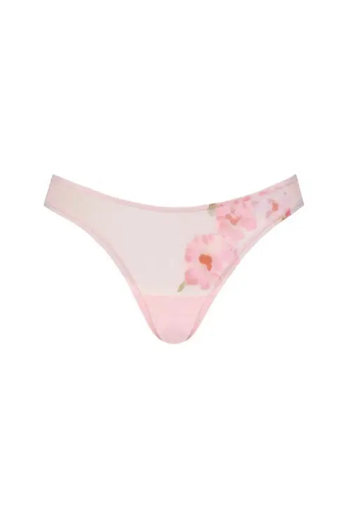 CUUP Mesh Bikini Bottom - Bloom
