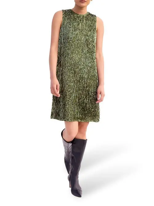 RO&ZO Sequin Shift Dress