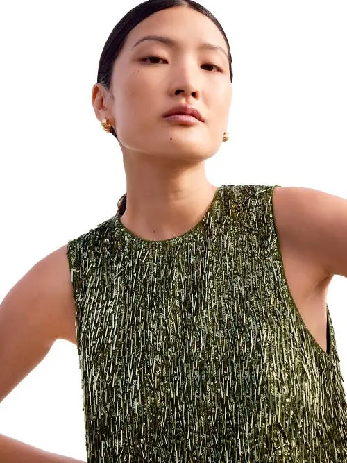 RO&ZO Sequin Shift Dress