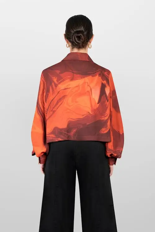 LAURA APARICIO Short Sahariana Blouse