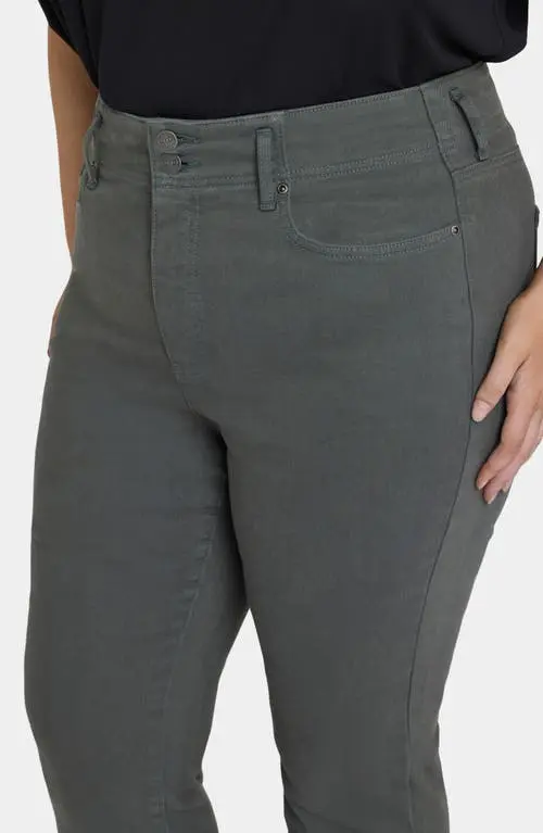 NYDJ Barbara Hollywood High-waist Bootcut Jeans - True Olive