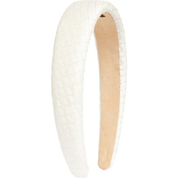 Tasha Padded Headband - Cream