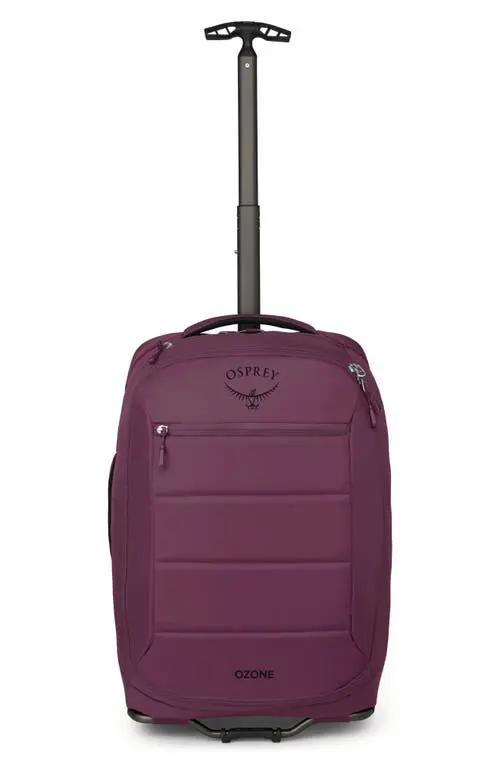OSPREY Ozone Two-wheel 21-inch Carry-on Suitcase - Moody Burgundy