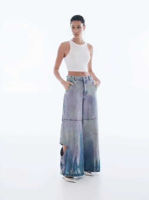 UNTOURAGE THE LABEL Lani Trousers Wide Leg - Purple