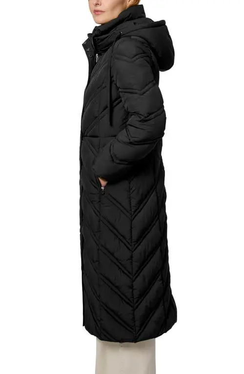 Bernardo Longline Hooded Puffer Jacket