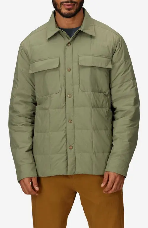 MARMOT Ares 700 Fill Power Down Shacket - Olive Grove