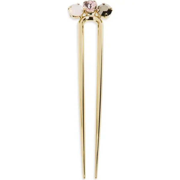 L. Erickson Lucia Chignon Pin - Pink/multi