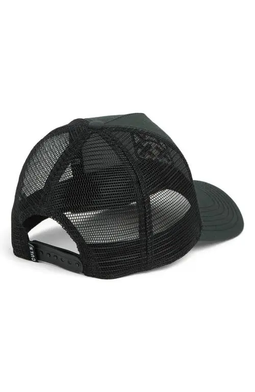 CULT OF INDIVIDUALITY Shimuchan Logo Embroidered Mesh Trucker Hat