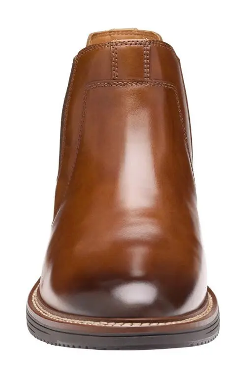 Johnston & Murphy Upton Chelsea Boot - Tan Full Grain