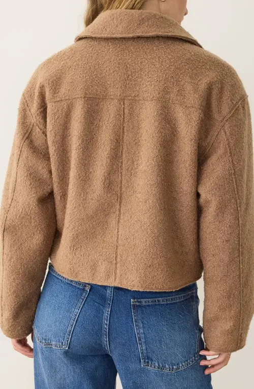 Marine Layer Bouclé Crop Jacket