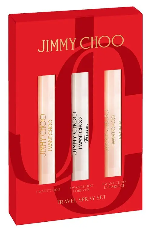 JIMMY CHOO I Want Choo Travel Fragrance Set $104 Value - No Color