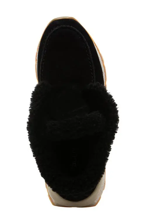 275 CENTRAL Quinn Genuine Shearling Lined Sneaker Boot - Black