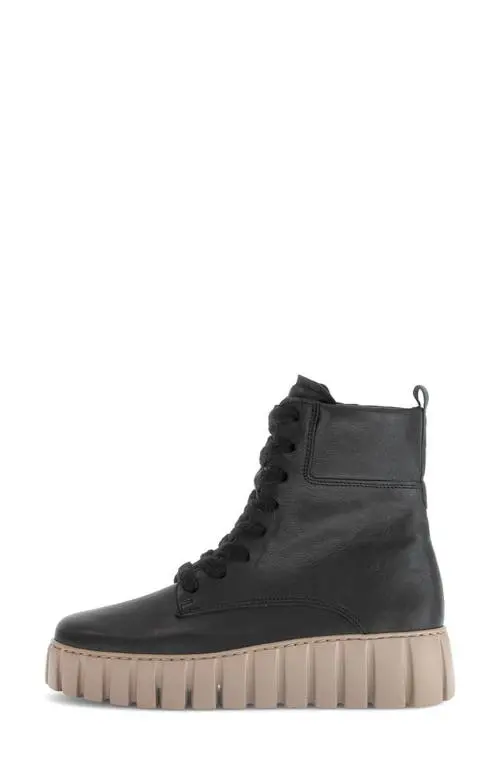 Gabor Lace-up Leather Boots