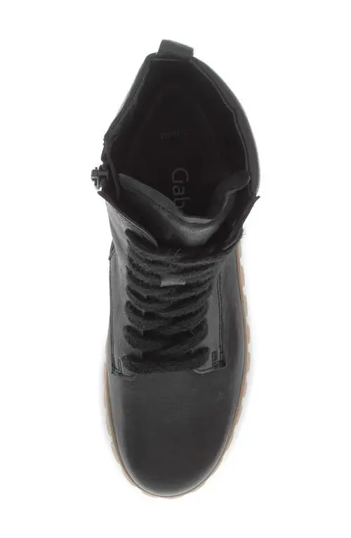 Gabor Lace-up Leather Boots
